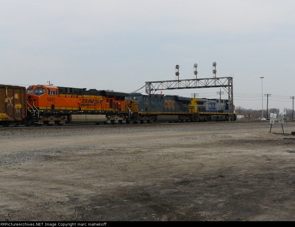 BNSF 5887